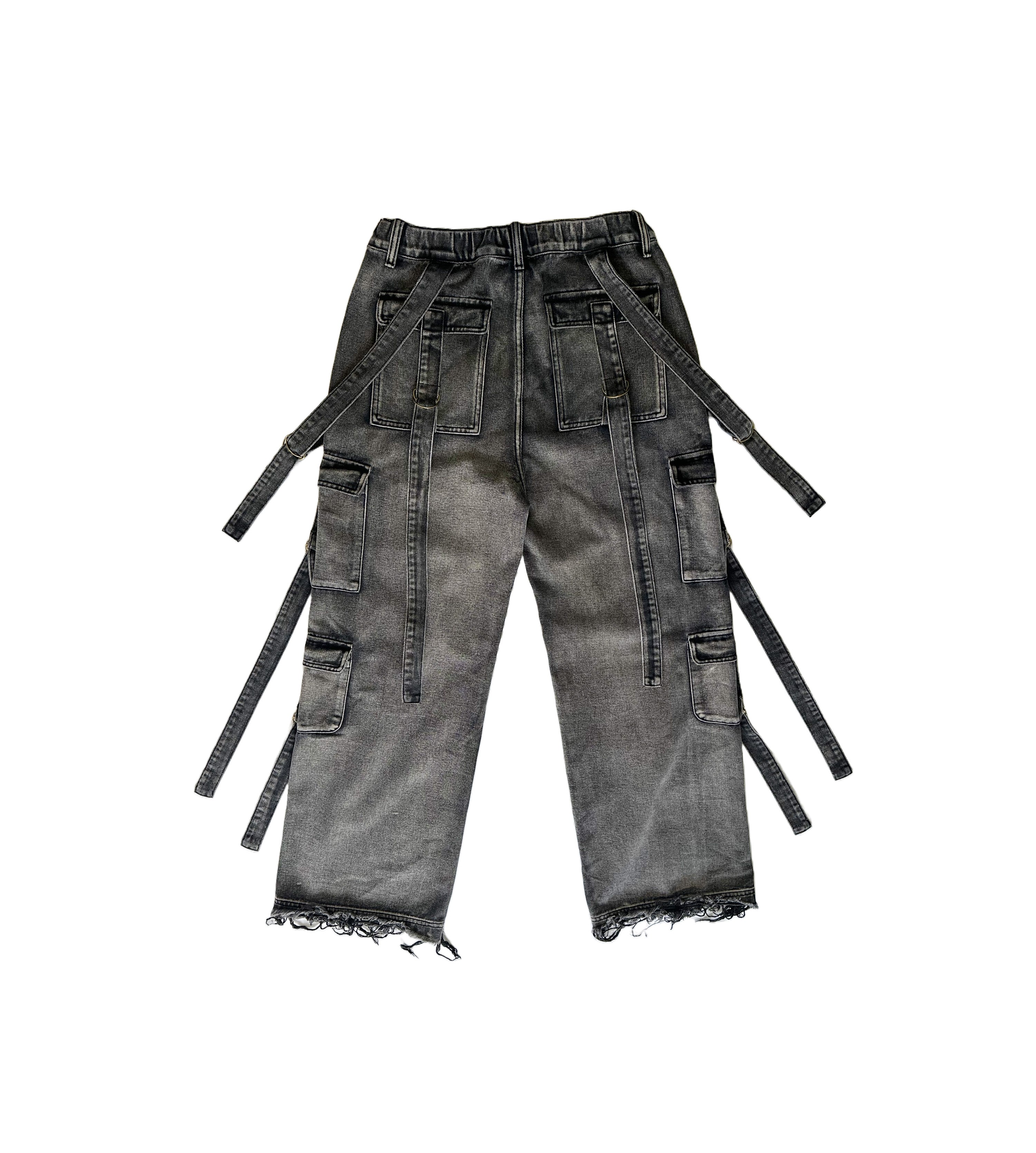 Stringed Baggy Jeans – LUST IN NOIR